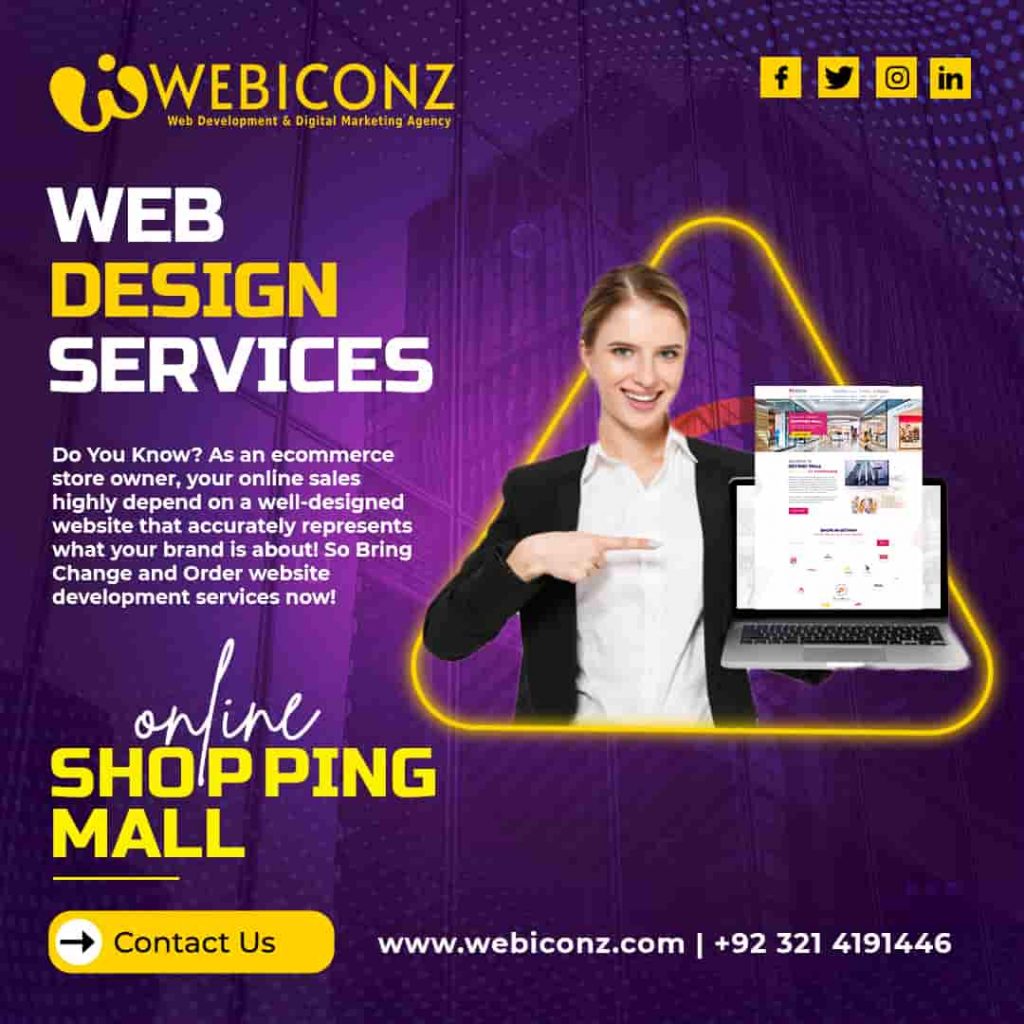 Online Shopping Mall Web Design & Development Service Company